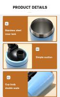 China 304 Stainless Steel Protein Shake Cup 500ml 750ml Custom Color BPA Free Water Bottle for sale