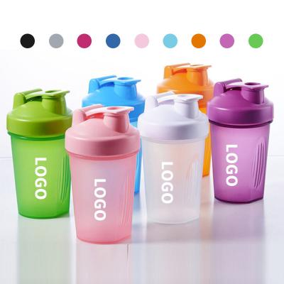 China 400ml 600ml Plastic Protein Shaker Bottle Glitter Bubble Tea Outdoor Sports for sale