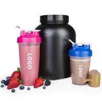 China 400ml 600ml Plastic Protein Shaker Bottle Glitter Bubble Tea Outdoor Sports for sale