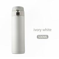 China Custom Stainless Steel Thermos 400ml 500ml Leakproof Vacuum Water Bottle Portable Outdoor for sale