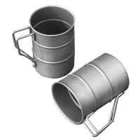 China 304 Stainless Steel Beer Mug 380ml Portable Water Bottle with Handle Minimalist Design for sale