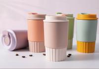 China Double Wall Vacuum Insulated Coffee Cup 350ml 304 Stainless Steel Reusable Mug with Sealed Lid for sale