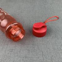 China 10 Colors Unisex Classic School Clear Plastic Water Bottles for Camping PC Gradient for sale