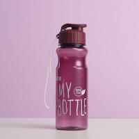 China 500ml Plastic Water Bottles in Bulk Portable Clear Drinking Cups for Stocked Items for sale