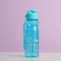 China 500ml Plastic Water Bottles in Bulk Portable Clear Drinking Cups for Stocked Items for sale