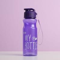 China 500ml Plastic Water Bottles in Bulk Portable Clear Drinking Cups for Stocked Items for sale