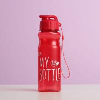 China 500ml Plastic Water Bottles in Bulk Portable Clear Drinking Cups for Stocked Items for sale