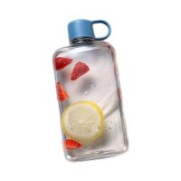 China Custom Tritan Plastic Water Bottle 500ml 360ml Square Shape for Outdoor Sports for sale
