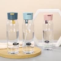 China OEM Tritan Water Bottle 550ml Transparent Portable Plastic Cup for Outdoor Sports for sale