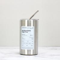 China 304 Stainless Steel Double Wall Insulated Coffee Tumbler 320ml 600ml with Lid and Straw for sale