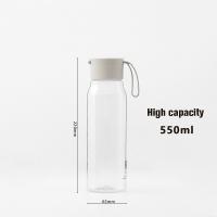 China 550ml BPA Free Tritan Water Bottle Leak Proof Reusable Drink Bottle for Running Sports for sale
