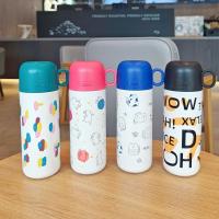 China Custom Pattern 500ml 316 Stainless Steel Vacuum Thermos Water Bottle for Outdoor Kids for sale