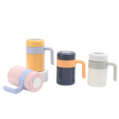 China Custom Logo 500ml Stainless Steel Thermos Cup 304 Vacuum Insulated for Hot Cold Drinks Travel for sale