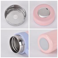 China Custom Logo 500ml Stainless Steel Thermos Cup 304 Vacuum Insulated for Hot Cold Drinks Travel for sale