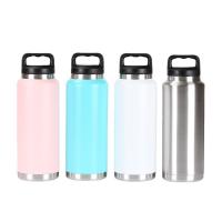 China Stainless Steel Vacuum Insulated Water Bottle 18oz 26oz 36oz Leak Proof for sale
