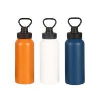 China 1000ml Portable Stainless Steel Vacuum Insulated Sport Water Bottle with Handle 304 for sale