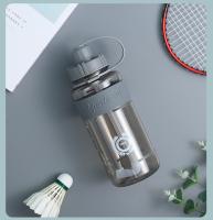 China BPA Free Tritan Plastic Water Bottle 1000ml with Time Marker Motivational Gym Sport for sale