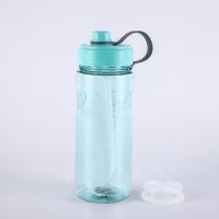 China TOUR Customized Logo Square Shaped Drink Bottle Frosted Leak-Proof Plastic Square Water Bottle for sale