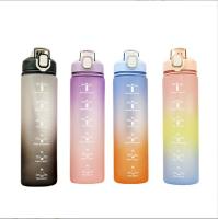 China Custom Logo 1000ml Insulated Water Bottle PP PC for Outdoor Gym Camping for sale