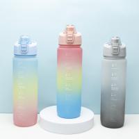 China Custom Logo 1000ml Insulated Water Bottle PP PC for Outdoor Gym Camping for sale