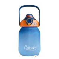China PC Plastic Sports Water Bottle 1100ml with Straw for Outdoor Camping Hiking Gym for sale