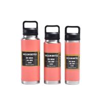 China Custom 36oz Thermos Bottle Double Wall Stainless Steel Hot Water Cup Leak Proof 600ml 800ml 1100ml for sale