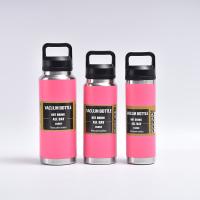 China Custom 36oz Thermos Bottle Double Wall Stainless Steel Hot Water Cup Leak Proof 600ml 800ml 1100ml for sale