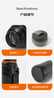 China Large Capacity Vacuum Insulated Stainless Steel Thermos Bottle 2600ml 3200ml Outdoor for sale