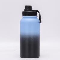 China Stainless Steel Vacuum Flask 1000ml Large Capacity Water Bottle for Outdoor for sale