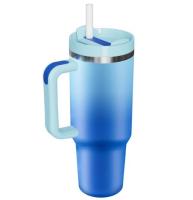 China Custom Color 40oz Stainless Steel Travel Tumbler with Handle for On-the-Go for sale