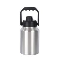 China 2L 304 Stainless Steel Water Bottle 27cm x 13.5cm Portable Outdoor Flask for sale