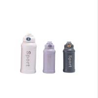 China 850ml Stainless Steel Insulating Cup Straight Cup Large Capacity Outdoor Travel Water Bottle for sale
