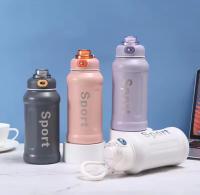 China 850ml Stainless Steel Insulating Cup Straight Cup Large Capacity Outdoor Travel Water Bottle for sale