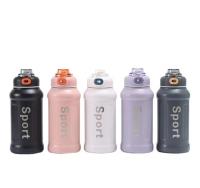 China 850ml Stainless Steel Insulating Cup Straight Cup Large Capacity Outdoor Travel Water Bottle for sale