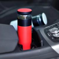 China 500ml Stainless Steel Vacuum Insulated Tea Bottle with Separation Filter Portable Teacup for sale