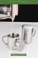 China Customizable 304 Stainless Steel Water Bottle with Handle and Lid 210ml 300ml 410ml for sale