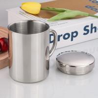China Customizable 304 Stainless Steel Water Cup 410ml for Outdoor Sports Students for sale