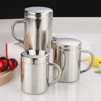 China Custom Logo Vacuum Insulated Stainless Steel Water Bottle 210ml 300ml 410ml for sale