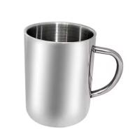 China 304 Stainless Steel Coffee Mug Eco-friendly Travel Tumbler 300ml with Handgrip for sale