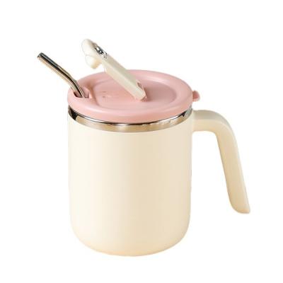 China 304 Stainless Steel Coffee Mug 500ml Reusable Insulated Water Cup for Office Travel for sale