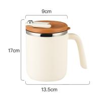 China Reusable Stainless Steel Insulated Vacuum Milk Tumbler 500ml with Handle Lid Portable for sale