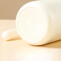 China Reusable Stainless Steel Insulated Vacuum Milk Tumbler 500ml with Handle Lid Portable for sale