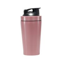 China 304 Stainless Steel Protein Shaker Bottle 500ml 750ml with Mixing Ball OEM Custom for sale