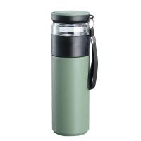China Direct Supply Double Walled Cup Stainless Steel Tea Bottle with Infuser 500ML Capacity for sale