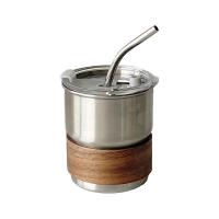 China 304 Stainless Steel Coffee Mug 290ml with Anti-Scalding Sleeve Custom Logo for sale