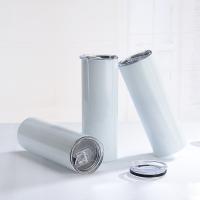 China Custom Stainless Steel Tumbler 20oz 30oz Insulated Water Bottle 304 Sublimation Blank for sale