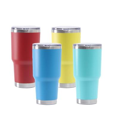 China 30OZ 304 Stainless Steel Vacuum Insulated Coffee Mug Custom Color for sale
