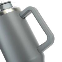 China 40oz Sublimation Travel Coffee Mug 304 Stainless Steel Powder Coated Tumbler with Handle for sale