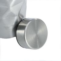 China Stainless Steel Water Bottle 1000ml Single Wall Thermos Flask for Outdoor Sports for sale
