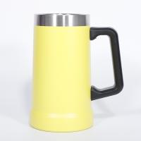 China 710ml 304 Stainless Steel Vacuum Insulated Coffee Mug with Handle Customizable for sale